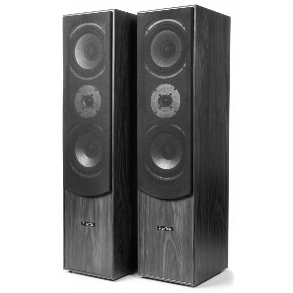 FENTON HF5B Home Theater 5.0 System 2 x 180 Watt RMS + 3 x 50 Watt RMS ...