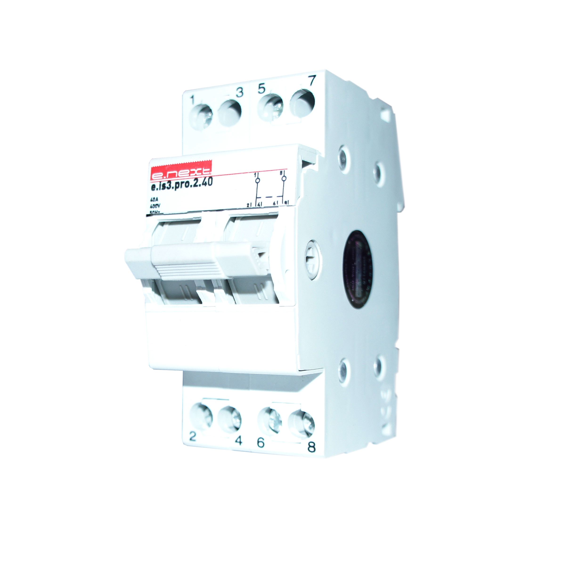 ΜΕΤΑΓΩΓΙΚΟΣ ΔΙΑΚΟΠΤΗΣ 1-0-2 2X40A E.NEXT - Elektronikos.gr