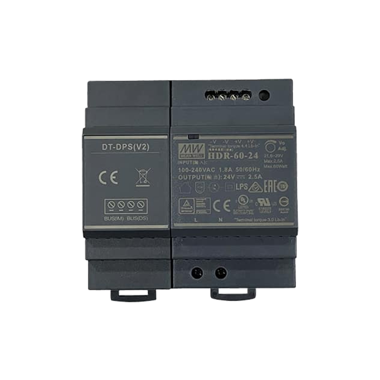 ΤΡΟΦΟΔΟΤΙΚΟ POWER COMBO PC7H 24V 2,5A - Elektronikos.gr