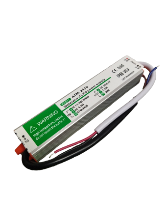 ΑΔΙΑΒΡΟΧΟ ΤΡΟΦΟΔΟΤΙΚΟ LED 30W 24V DC - Elektronikos.gr